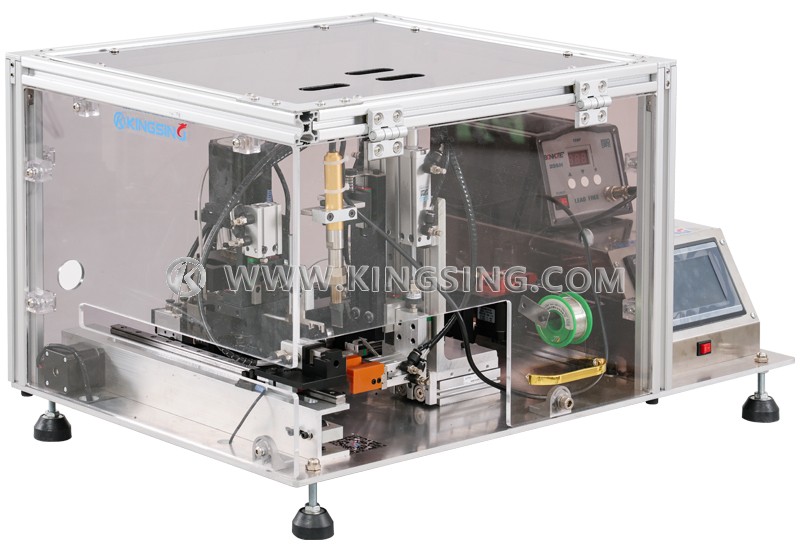 Semi-automatic Wire Stripping and Soldering Machine